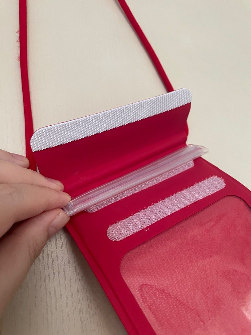 Red Waterproof Casing with strap for Mobile Phones, Mobile Phones ...