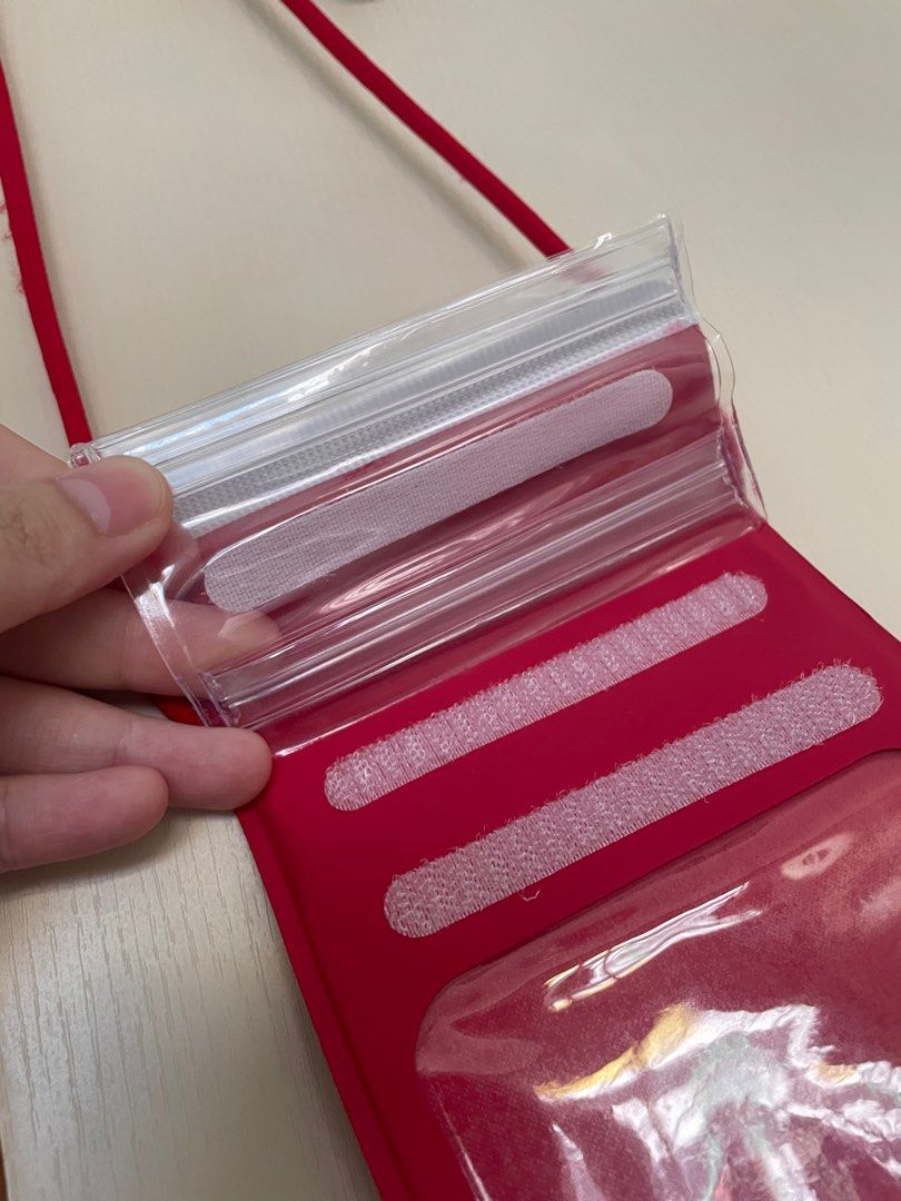 Red Waterproof Casing with strap for Mobile Phones, Mobile Phones ...