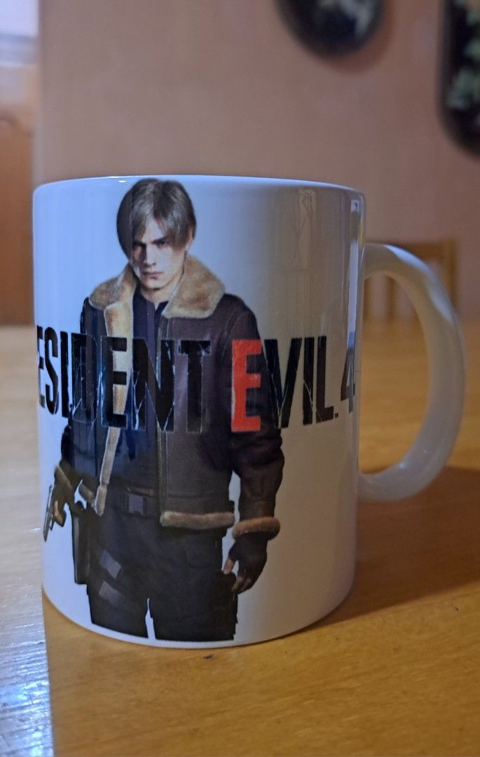 Resident evil 4 mug (for sale) on Carousell