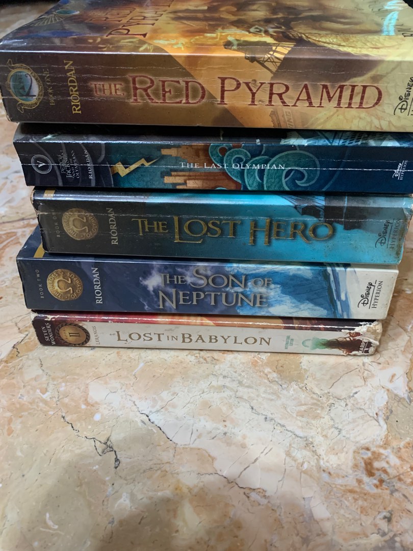 Rick Riordan Books Bundle! on Carousell