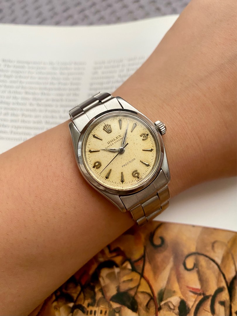 Rolex Speedking ‘Explorer’ Albino, Women's Fashion, Watches ...