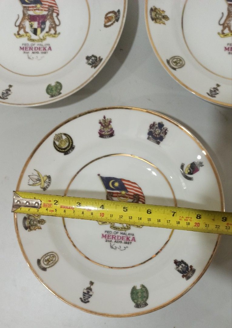 RR 31st August 1957 MERDEKA Plates, Hobbies & Toys, Collectibles ...