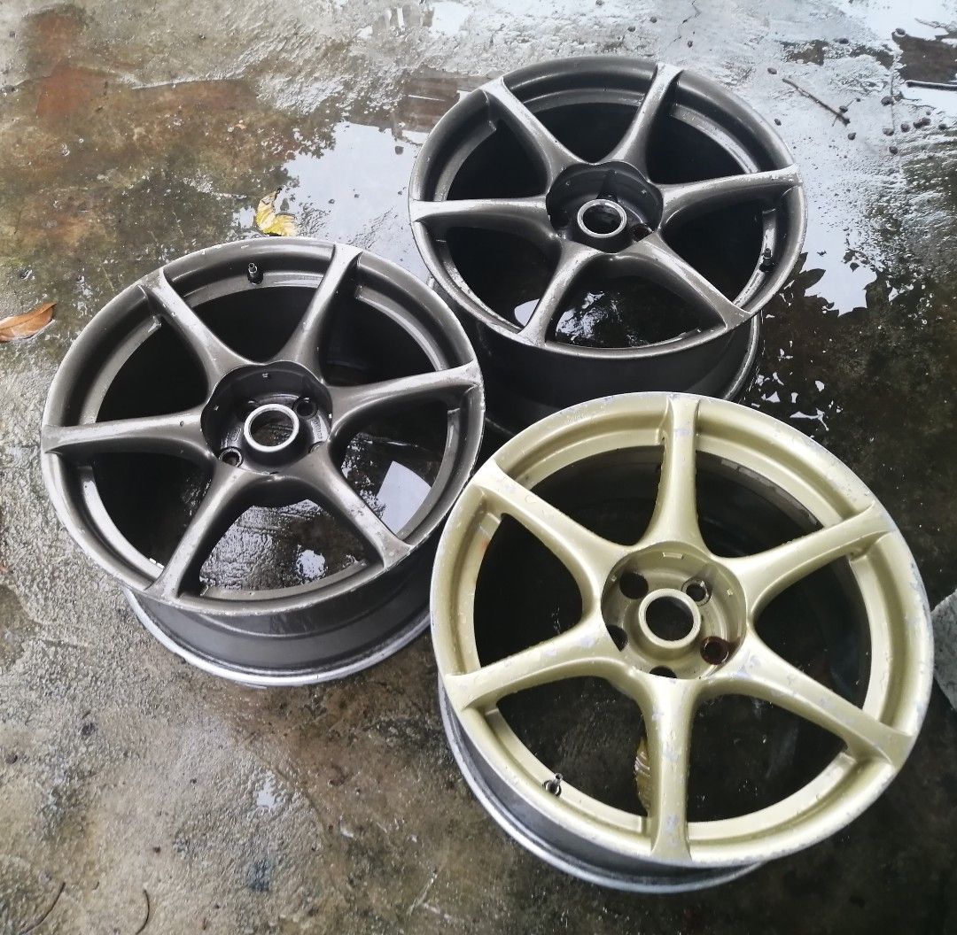 Original Rim Nissan Skyline R34 GTR BNR34 3unit Only Silvia S13 S14 S15 ...