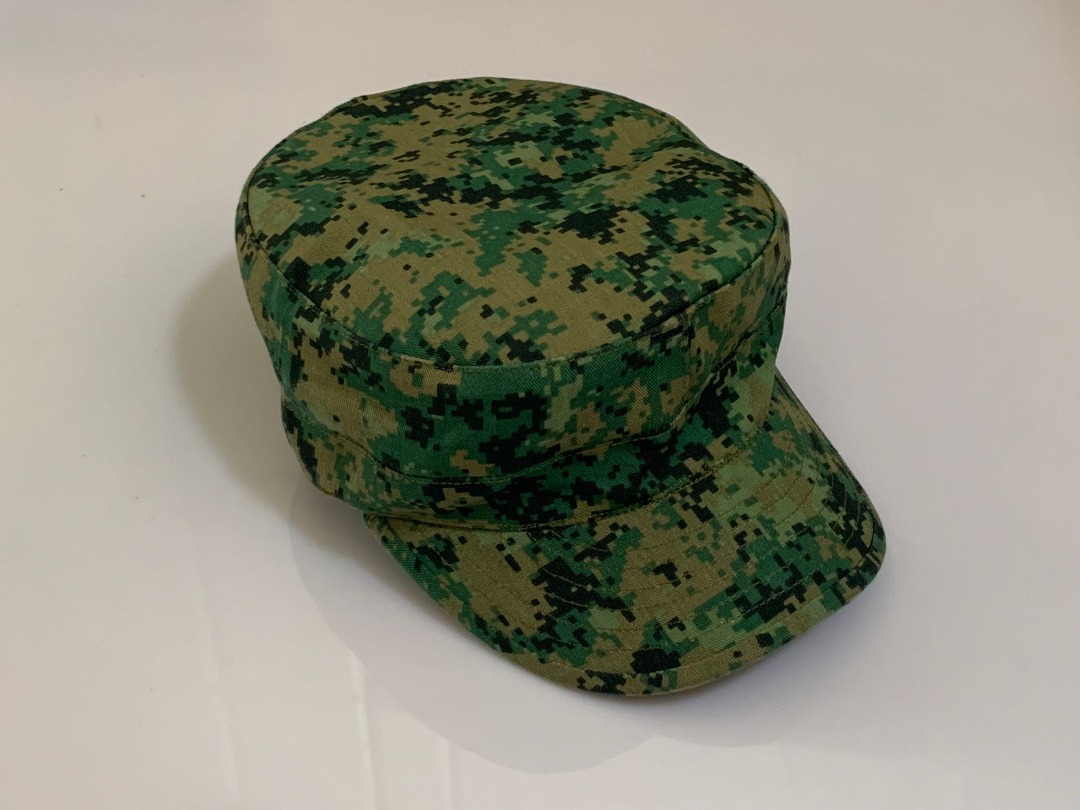 SAF Pixelated Camouflage Pattern Jockey Cap (Size 7), Men's Fashion ...
