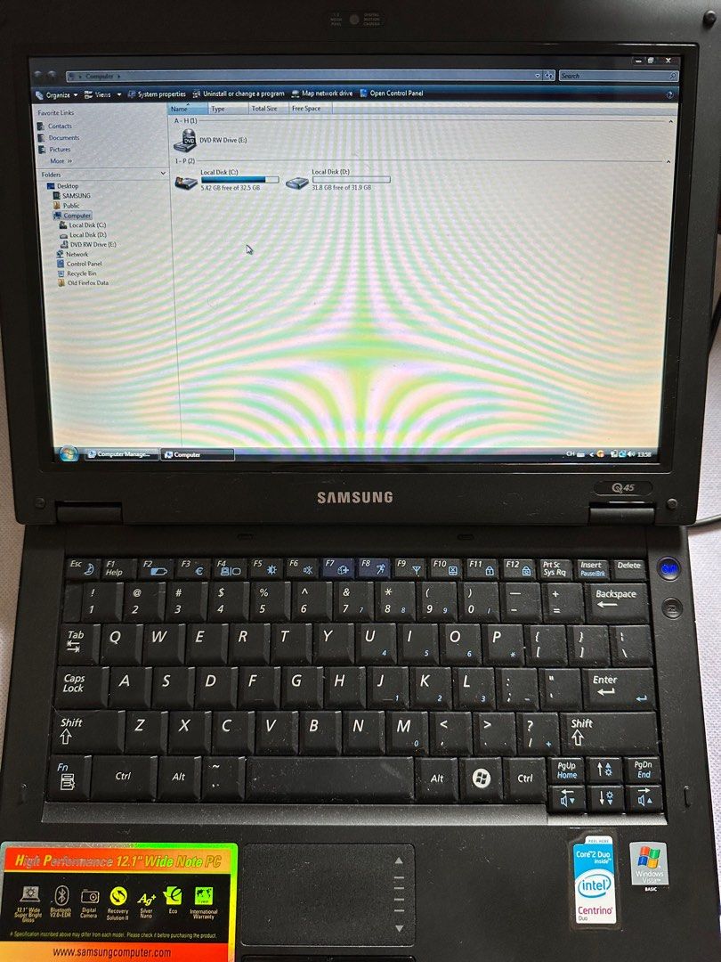 Samsung Q45 Laptop 12.1” Display, 電腦＆科技, 手提電腦 - Carousell