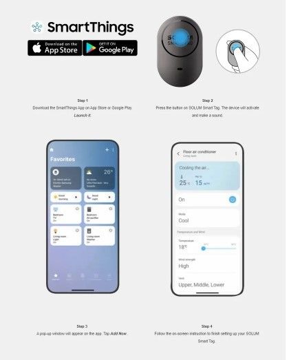 Samsung Smart Tag plus Compatible, Mobile Phones & Gadgets, Mobile ...