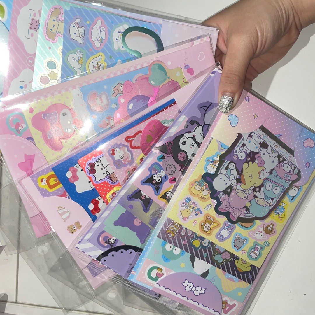 Sanrio character sticker pack!, Hobbies & Toys, Stationery & Craft ...