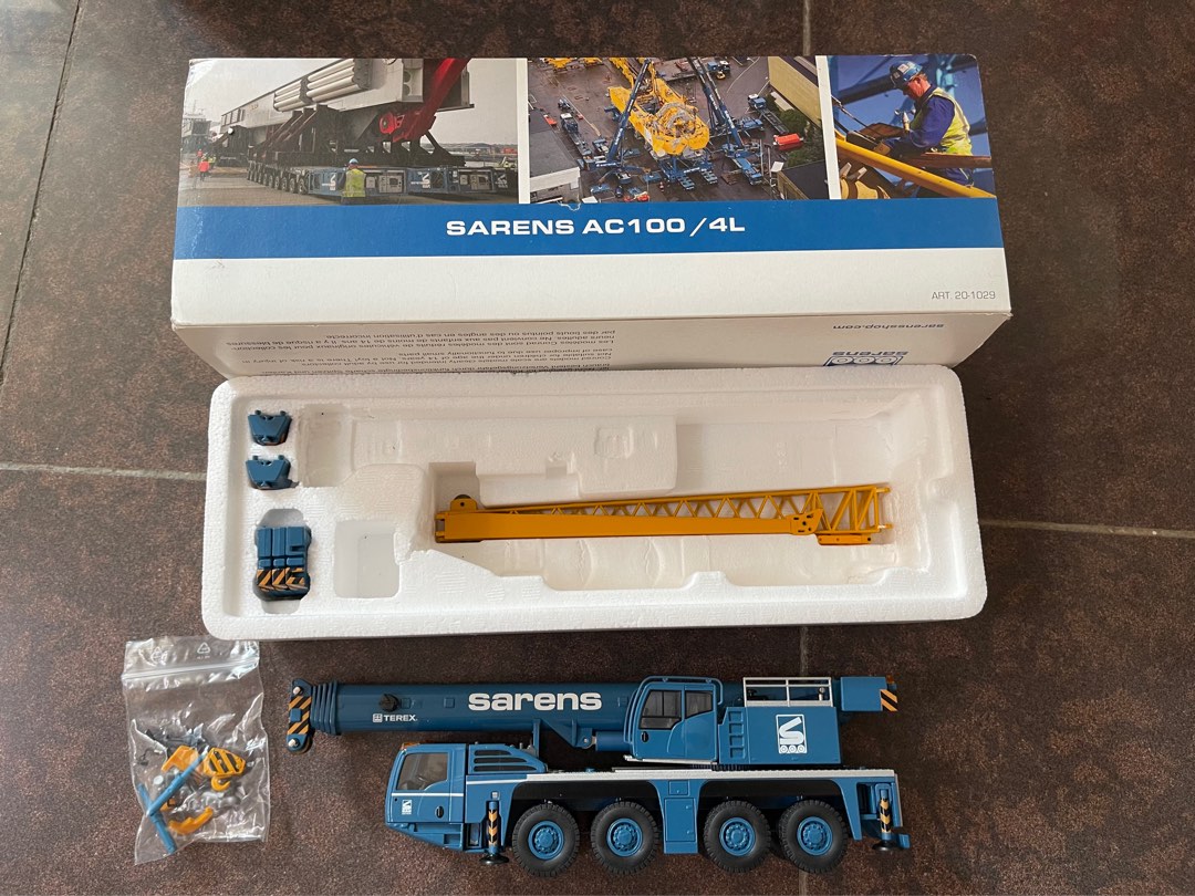 Sarens . Conrad 1:50 Terex Demag AC100/4L., 興趣及遊戲, 玩具 & 遊戲類 - Carousell Sarens . Conrad 1:50 Terex Demag AC100/4L., 興趣及遊戲, 玩具 & 遊戲類 - Carousell