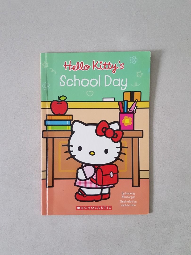 Set of 4 Scholastic Hello Kitty books, Hobbies & Toys, Books ...