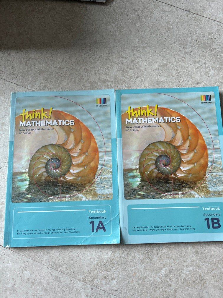 Sec 1 math tecrbook, Hobbies & Toys, Books & Magazines, Textbooks on ...
