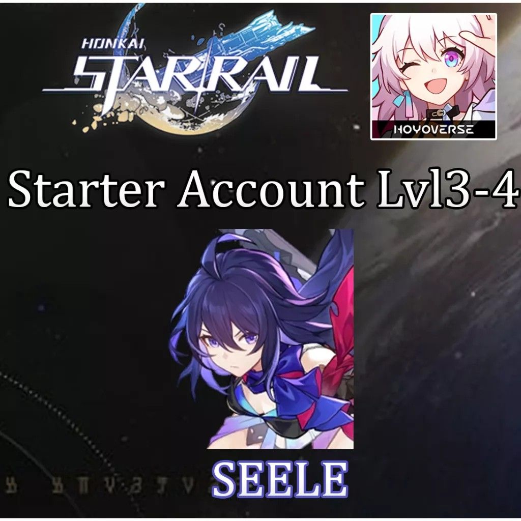 Seele & JingYuanHonkai Star rail 5-star starter account, Video Gaming ...