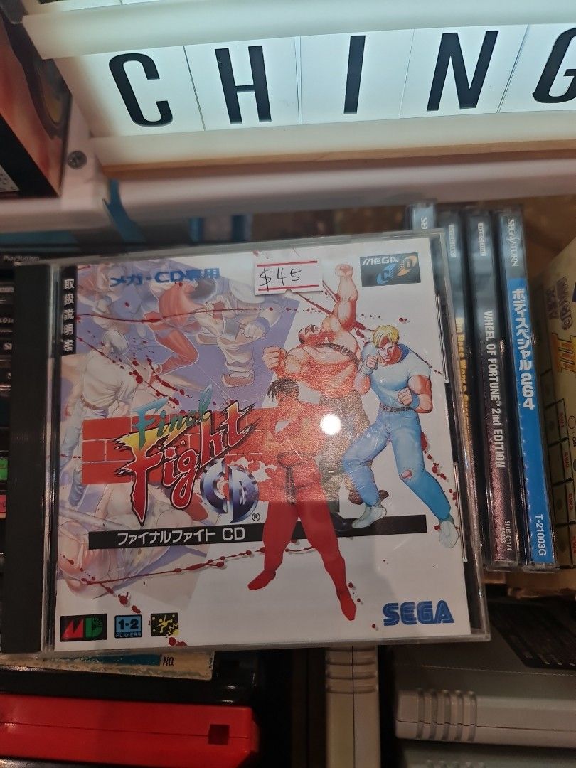Sega mega cd final fight, Video Gaming, Video Games, Others on Carousell
