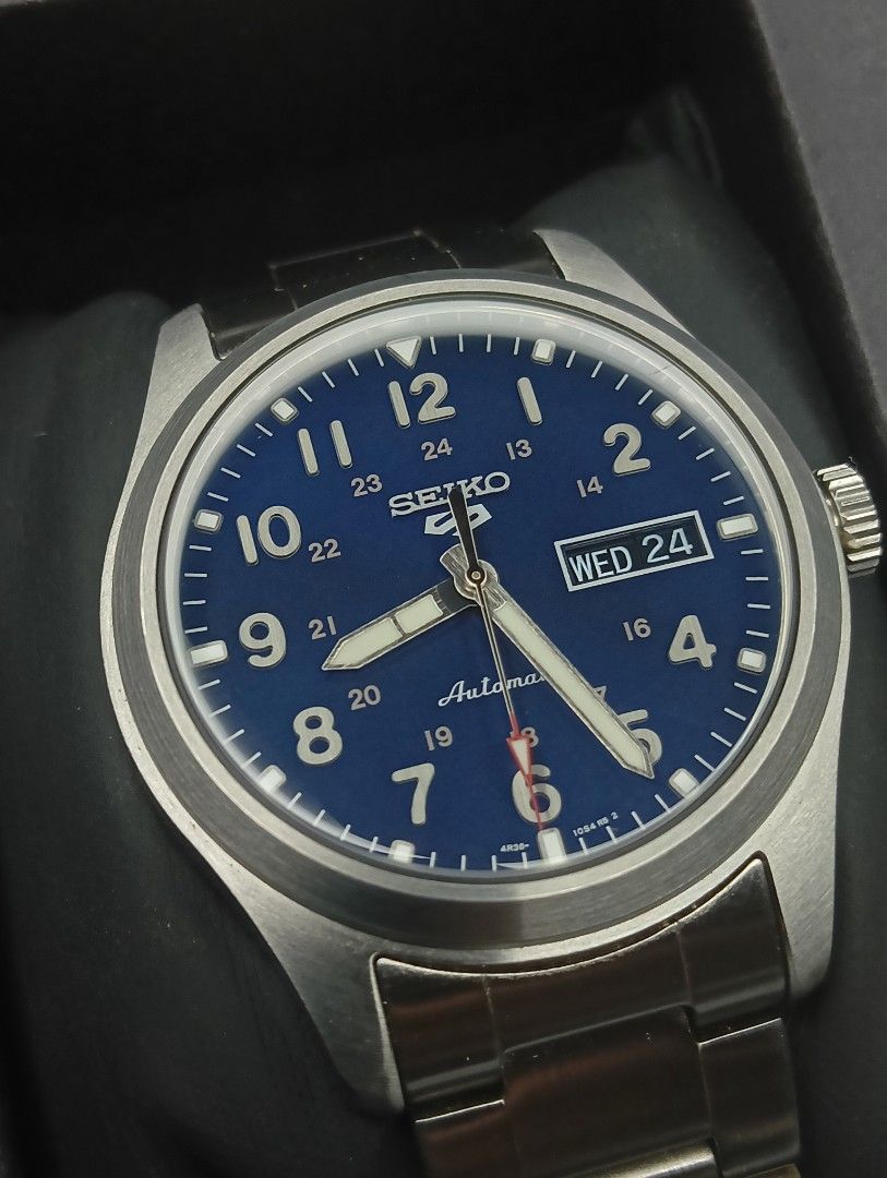 Seiko Military Field 5 Sports SRPG29 SRPG29K1 Automatic, Men's Fashion ...