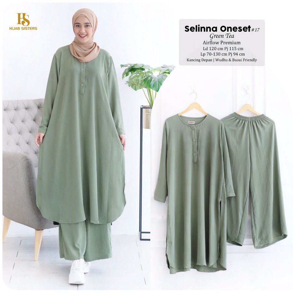 Selina one set, Women's Fashion, Muslimah Fashion, Baju Kurung & sets ...