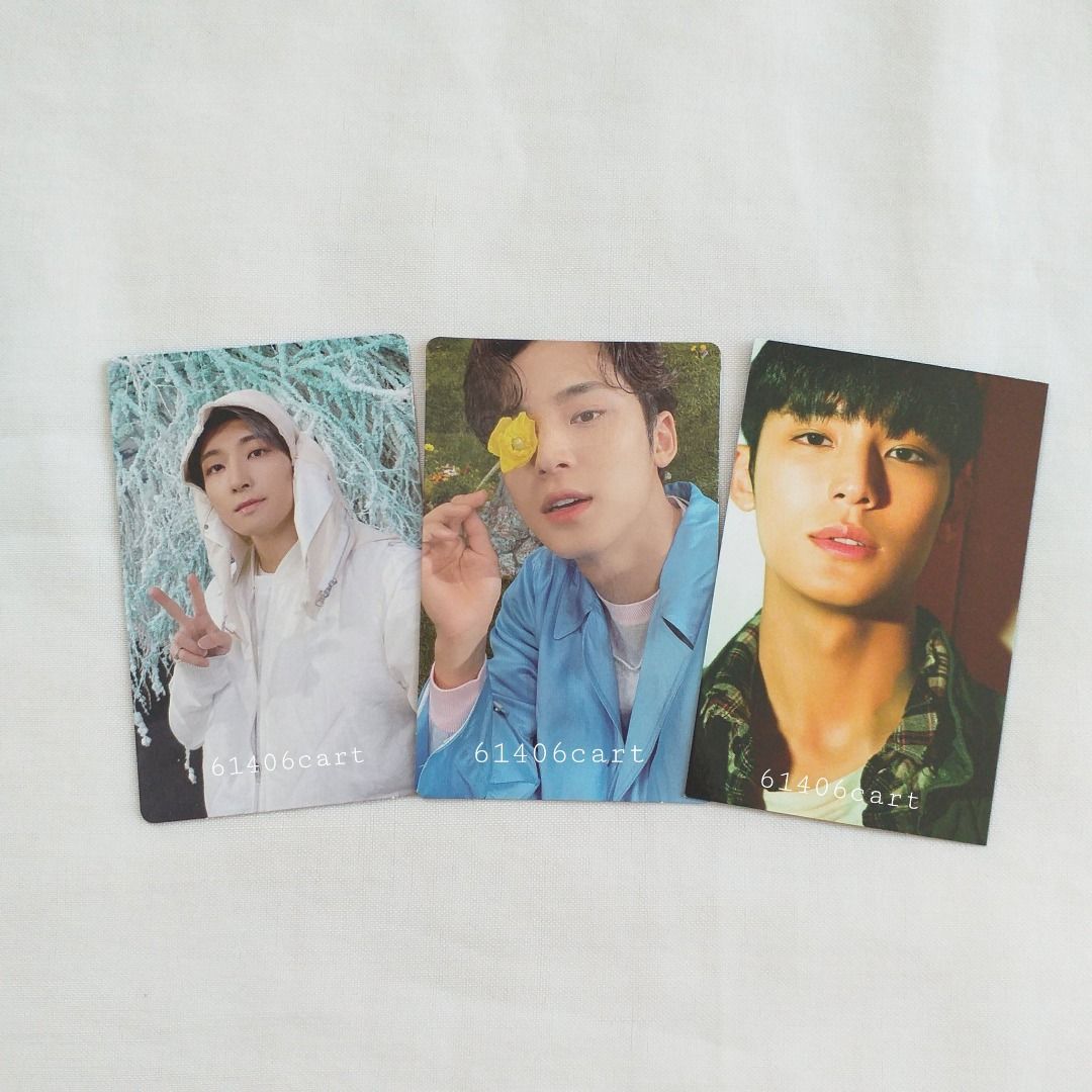 Seventeen Mingyu Wonwoo photocard set (sector 17 new beginning new heights bittersweet trading ...