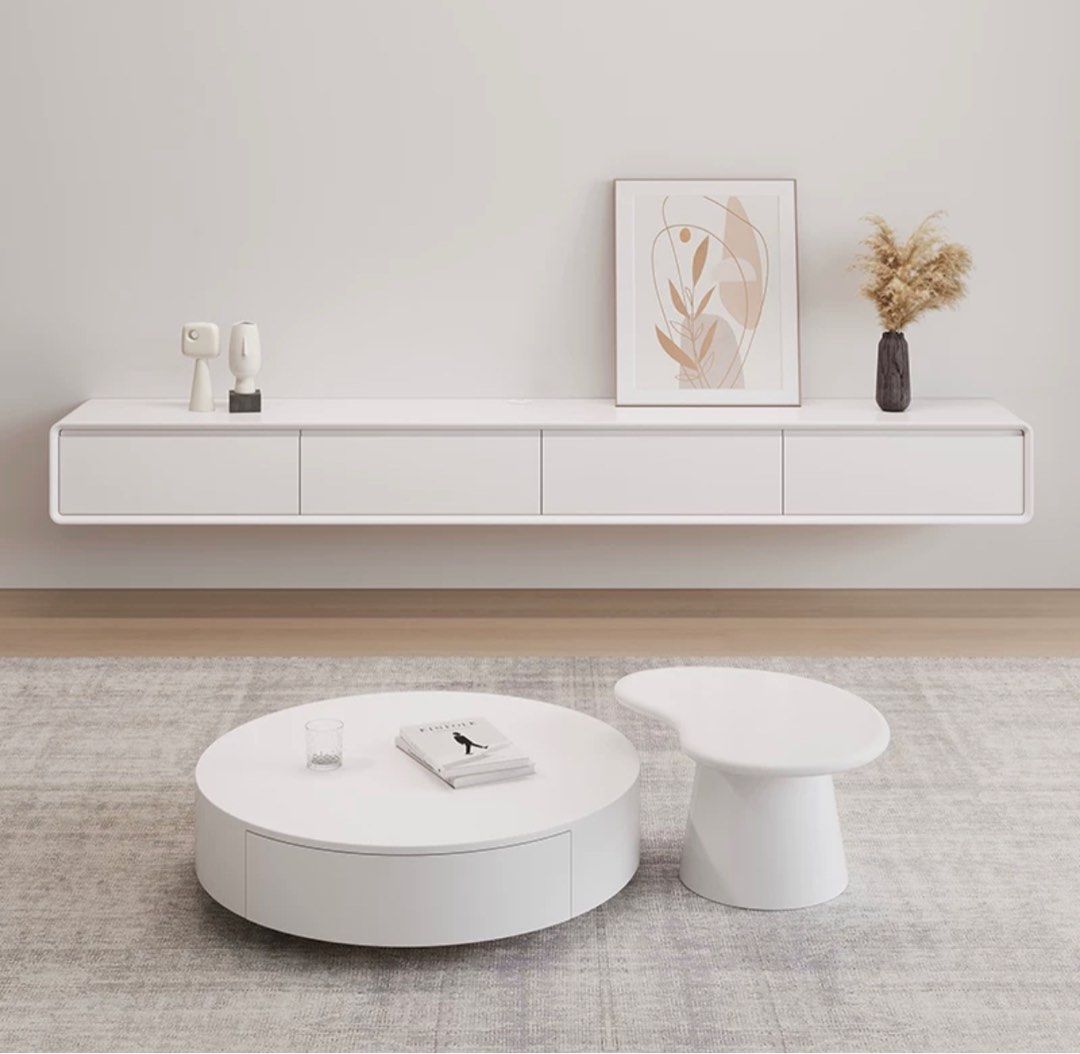 SEŁIR Modern Floating TV Console on Carousell