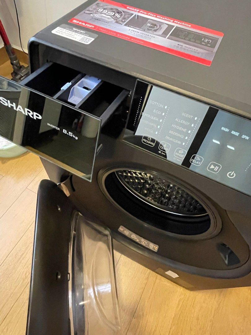 Sharp Proflex washing machine, TV & Home Appliances, Washing Machines ...