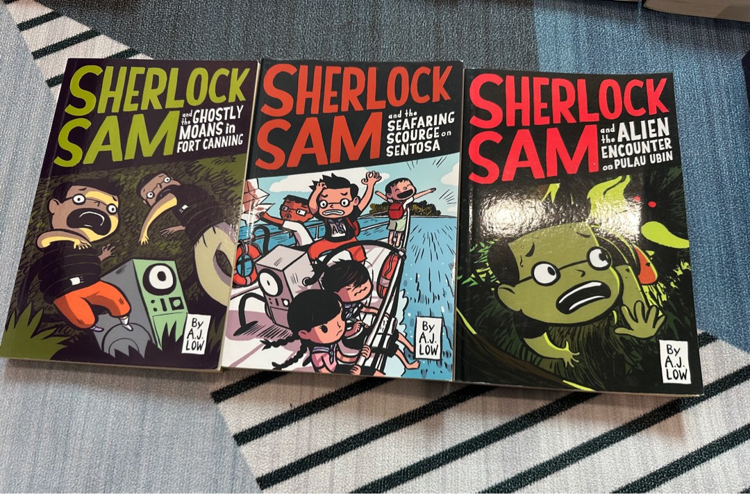 Sherlock Sam books, Hobbies & Toys, Books & Magazines, Fiction & Non ...