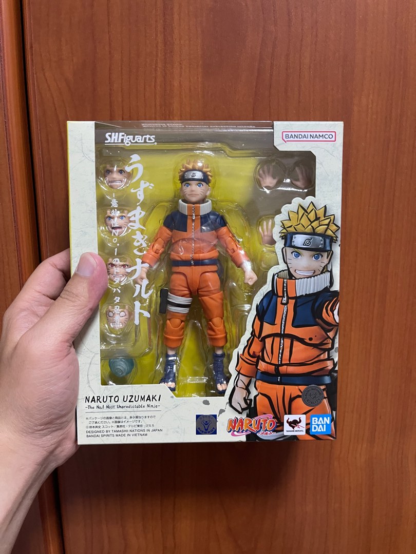 S.H.Figuarts Naruto Uzumaki SHF Naruto Uzumaki, Hobbies & Toys, Toys ...