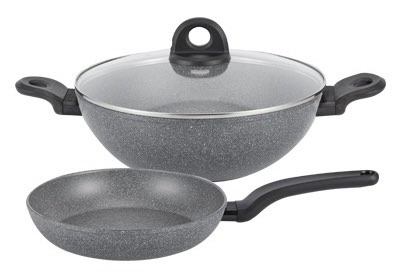 Shogun Japan mitake 3pc - casserole and frypan set, Furniture & Home ...