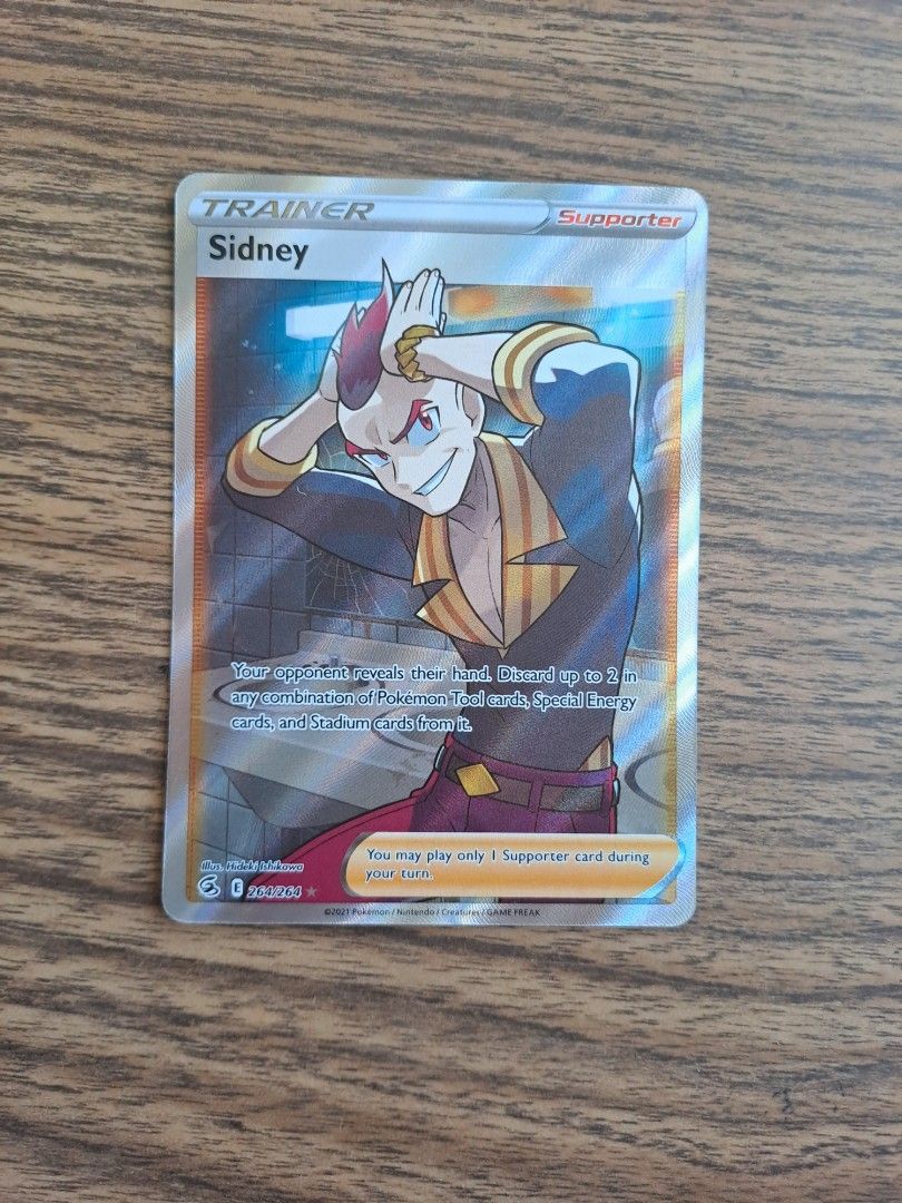Sidney Trainer Pokemon Card, Hobbies & Toys, Toys & Games on Carousell