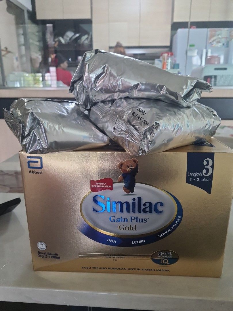 Similac Gain Plus Gold 1 to 3 years, Babies & Kids, Maternity Care on ...