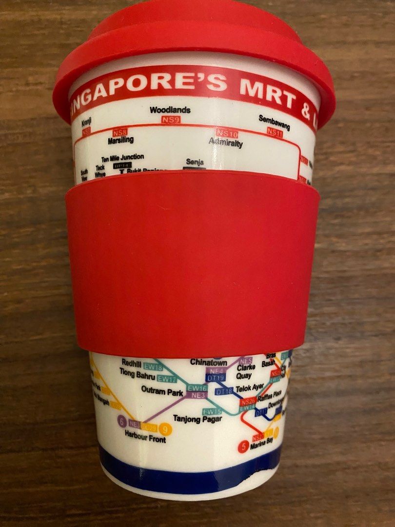 Singapore MRT Map Mug, Furniture & Home Living, Kitchenware & Tableware ...