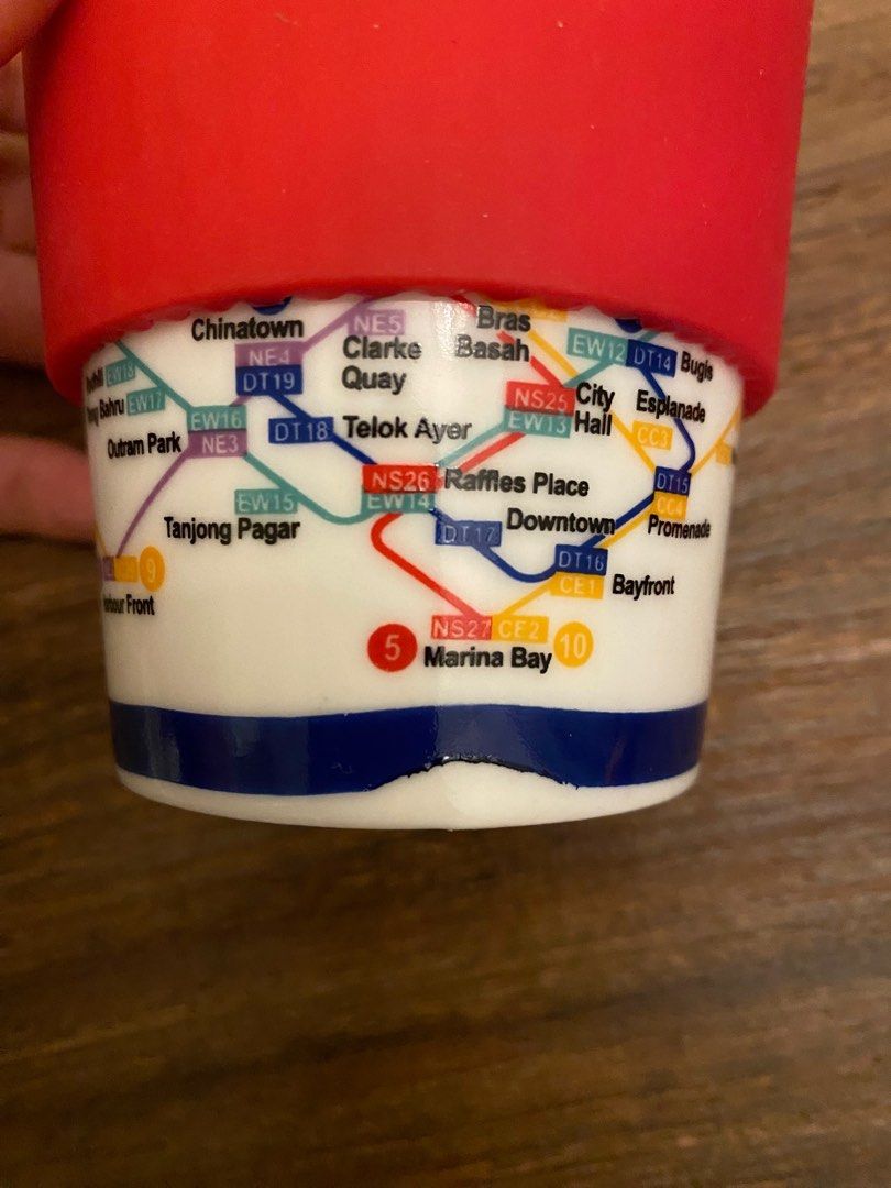 Singapore MRT Map Mug, Furniture & Home Living, Kitchenware & Tableware ...