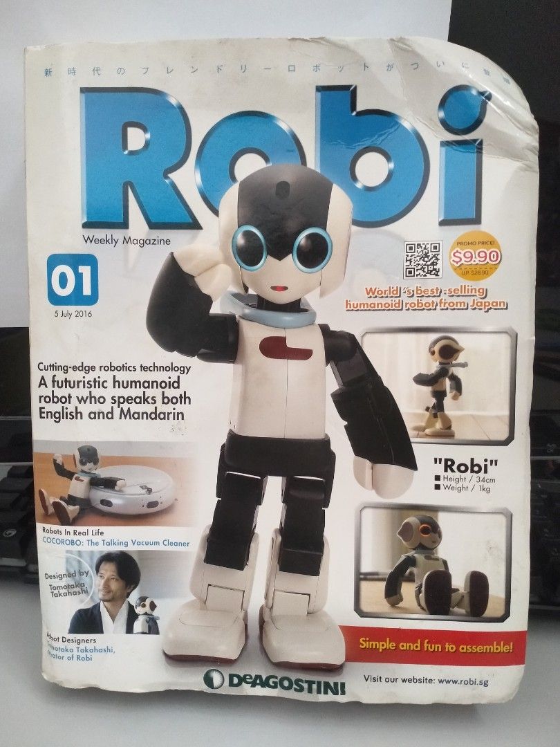 Singapore robort magazine, Hobbies & Toys, Collectibles & Memorabilia ...