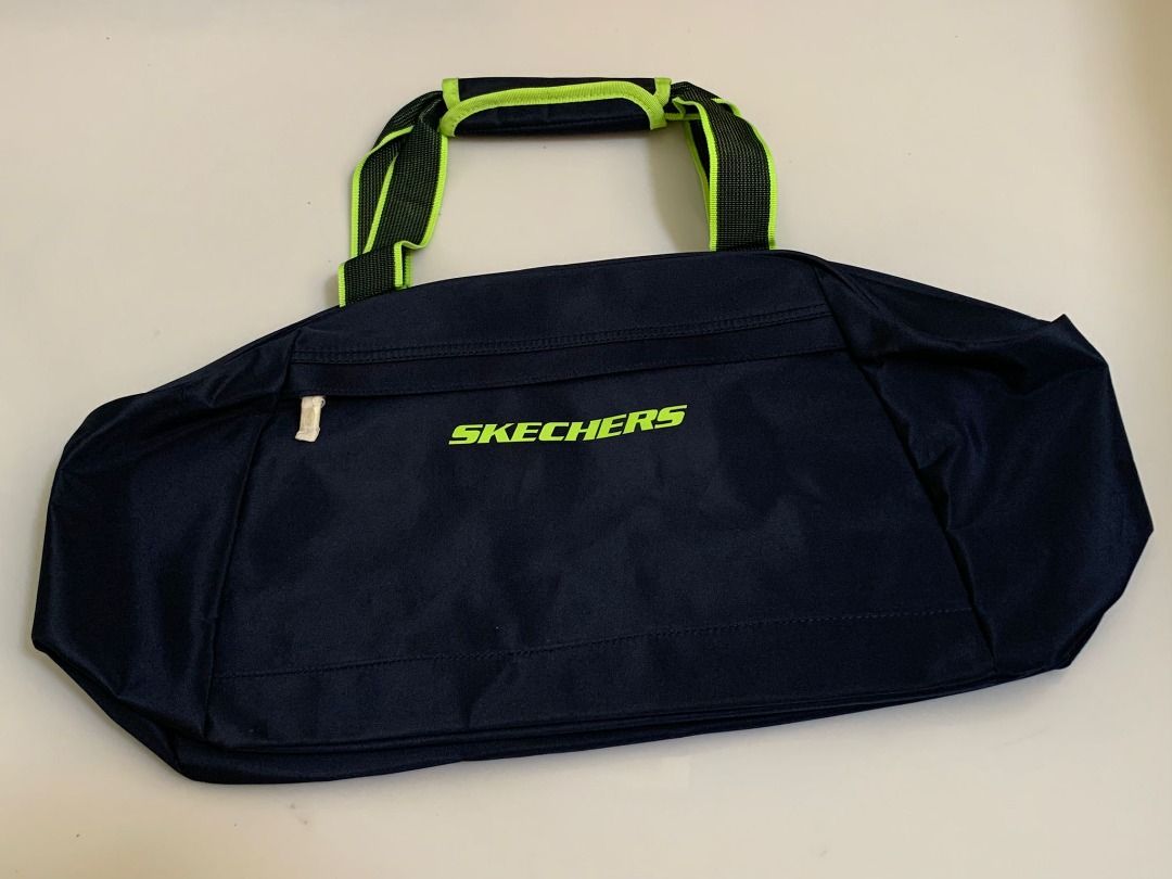 Skechers Unisex Gym Travel Duffel Bag 100% Polyester, Men's Fashion ...
