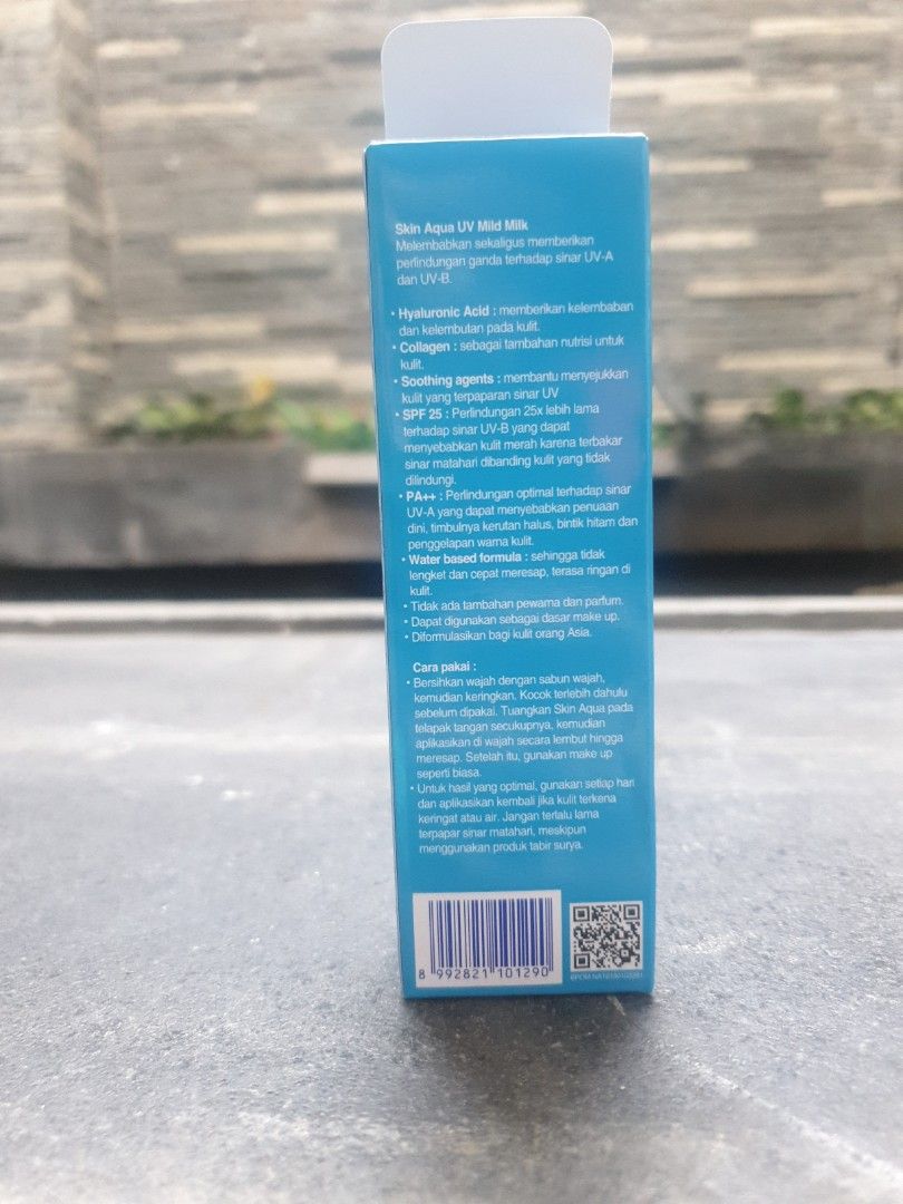 Skin Aqua uv mild milk, Kesehatan & Kecantikan, Kulit, Sabun & Tubuh di ...