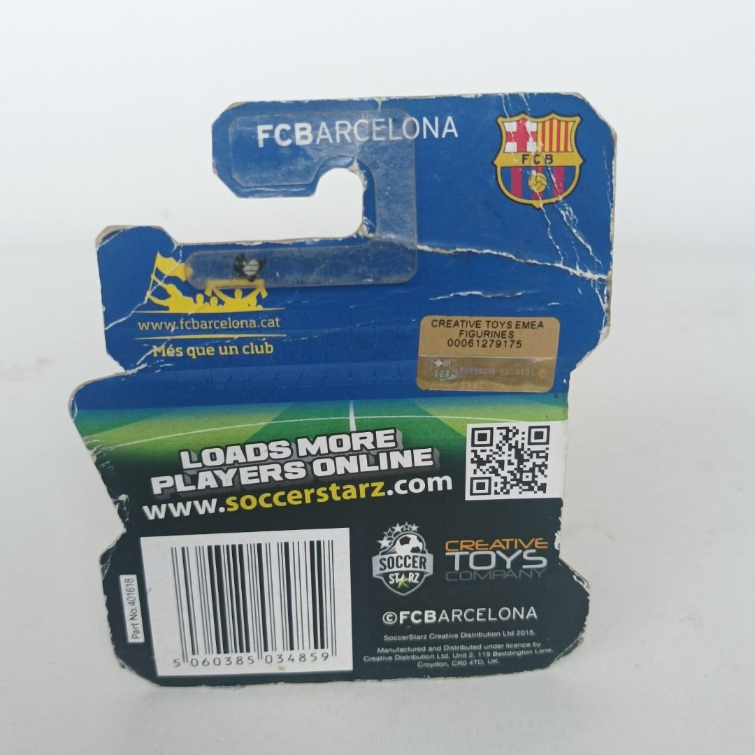 SOCCERSTARZ Barcelona Foot Ball Figure - Suarez, Toys & Collectibles ...