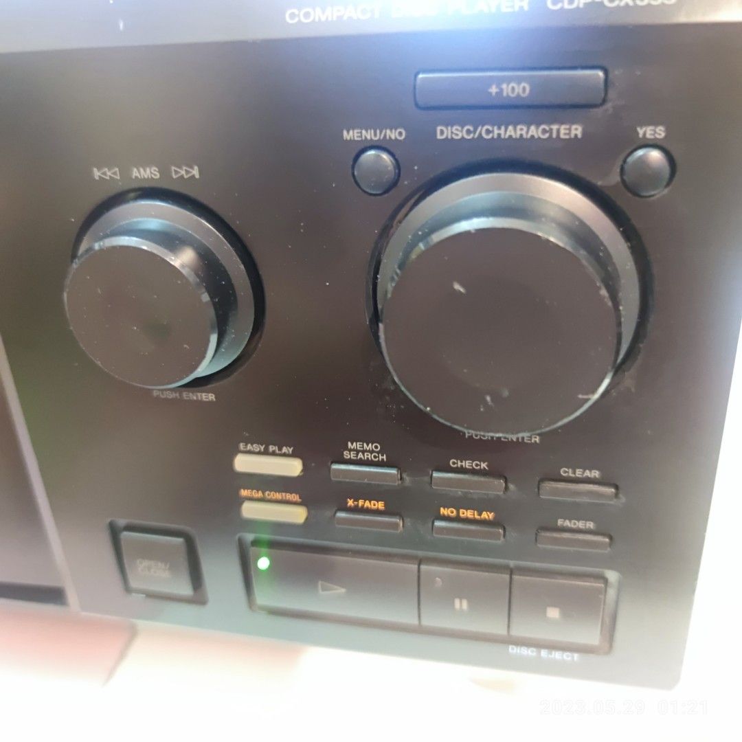 Sony mega storage 300CD, 音響器材, 音樂播放裝置 MP3及CD Player - Carousell