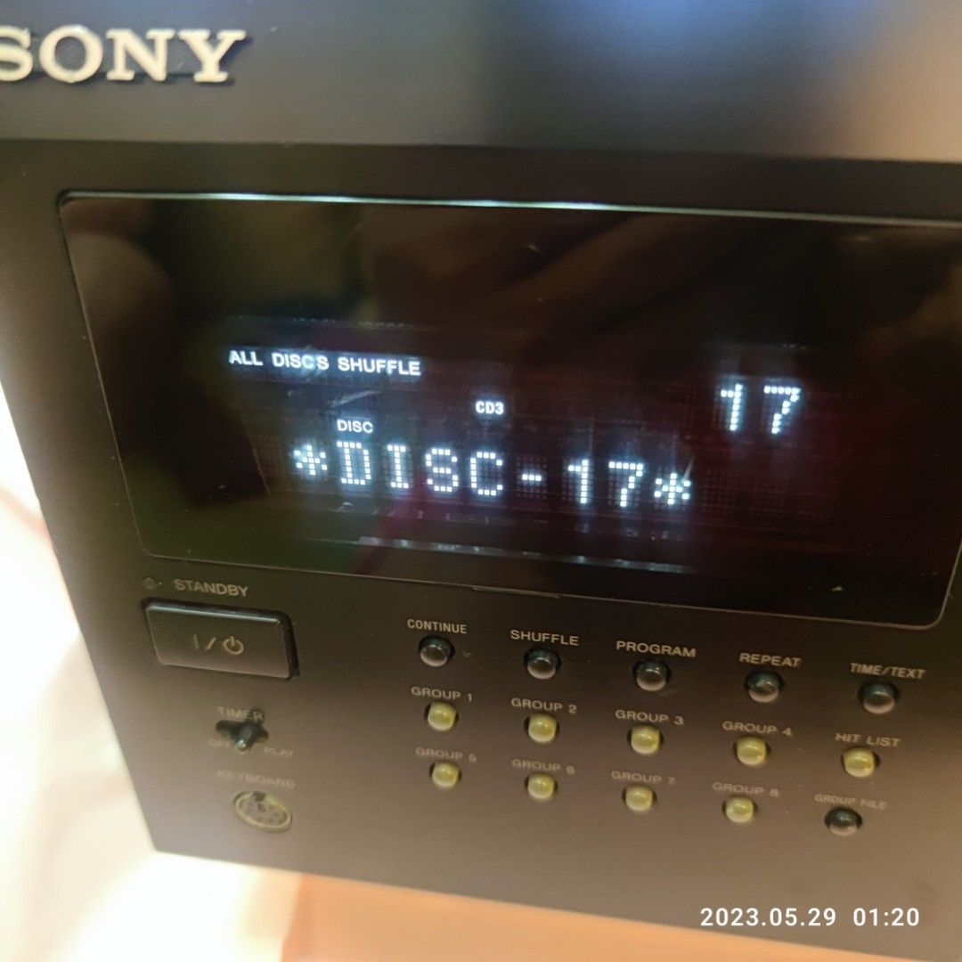 Sony mega storage 300CD, 音響器材, 音樂播放裝置 MP3及CD Player - Carousell