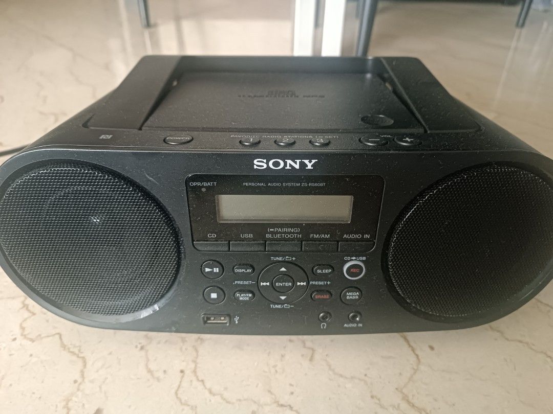 Sony portable boombox Bluetooth FM, Audio, Portable Music Players on ...