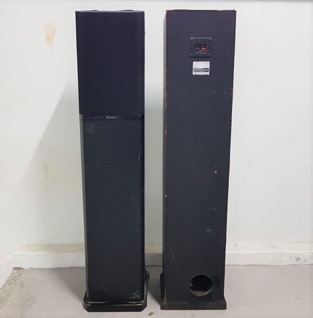 SONY Speaker System, MODEL SS- GT55, 200 Watts, Made in JAPAN, 2-Way ...