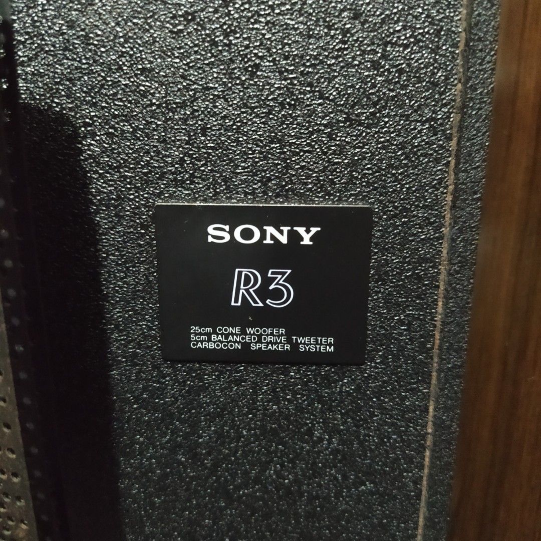 Sony SS-R3 70w 6ohms Japan made, Audio, Soundbars, Speakers ...