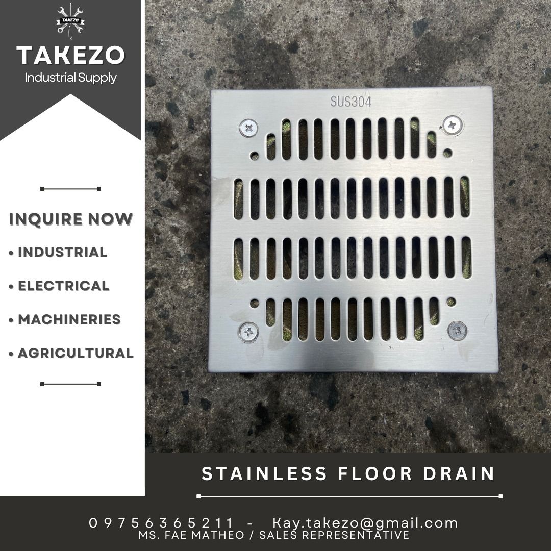 STAINLESS FLOOR DRAIN on Carousell