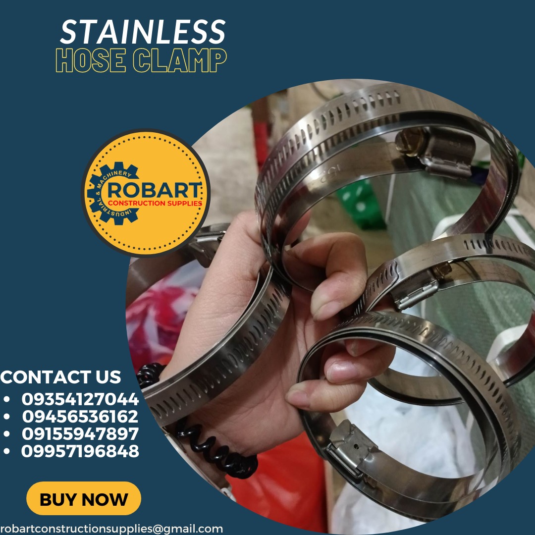 Stainless Hose Clamp, Commercial & Industrial, Construction Tools ...