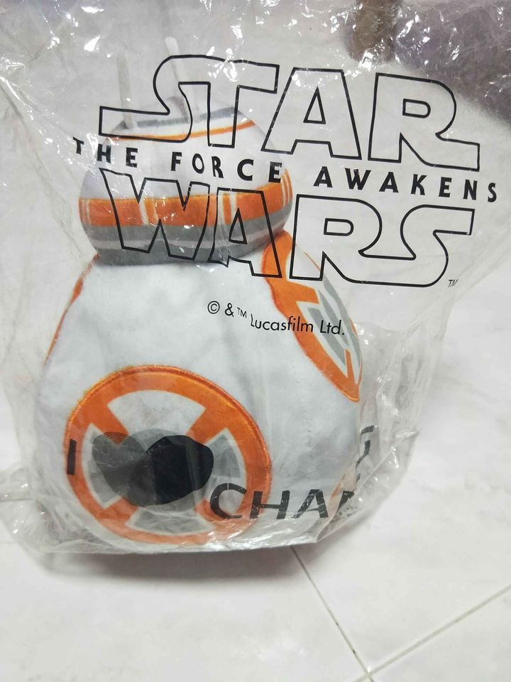Star Wars BB-8 Plush Toy, Hobbies & Toys, Toys & Games on Carousell