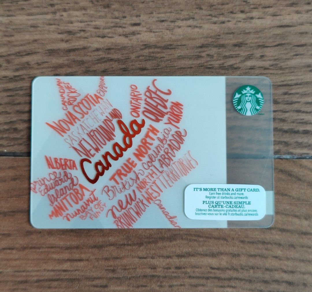 Starbucks Card (Canada), Tiket & Voucher, Kartu Hadiah & Voucher di ...