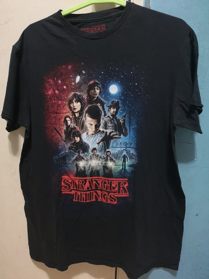 Stranger things tee, Men's Fashion, Tops & Sets, Tshirts & Polo Shirts ...