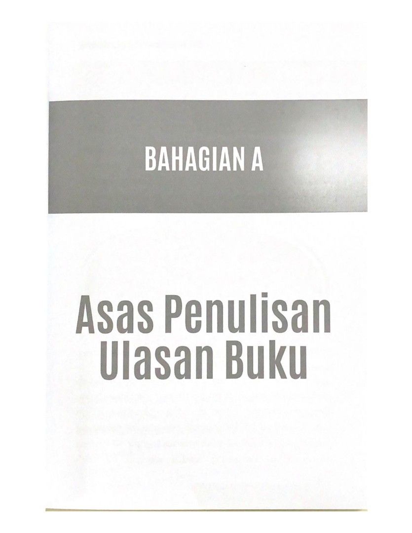 STRATEGI DAN TEKNIK PENULISAN ULASAN BUKU, Hobbies & Toys, Books ... STRATEGI DAN TEKNIK PENULISAN ULASAN BUKU, Hobbies & Toys, Books ...