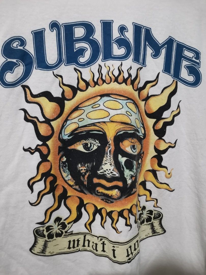 SUBLIME BAND TEE on Carousell