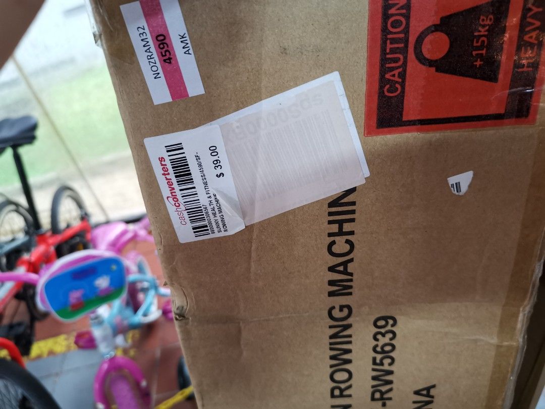 SUNNY HEALTH AND FITNESS SF-RW5639 FULL MOTION ROWING MACHINE, Sports ...