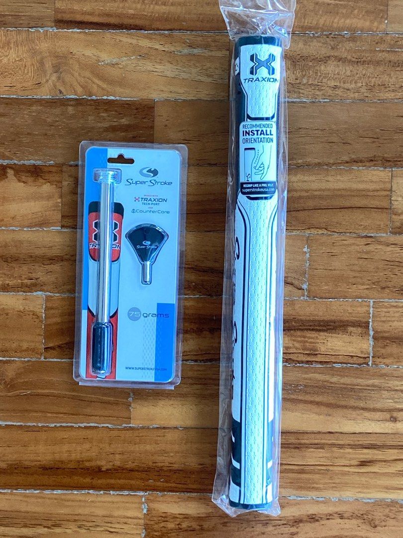 Super stroke lock grip, Sports Equipment, Sports & Games, Golf on Carousell