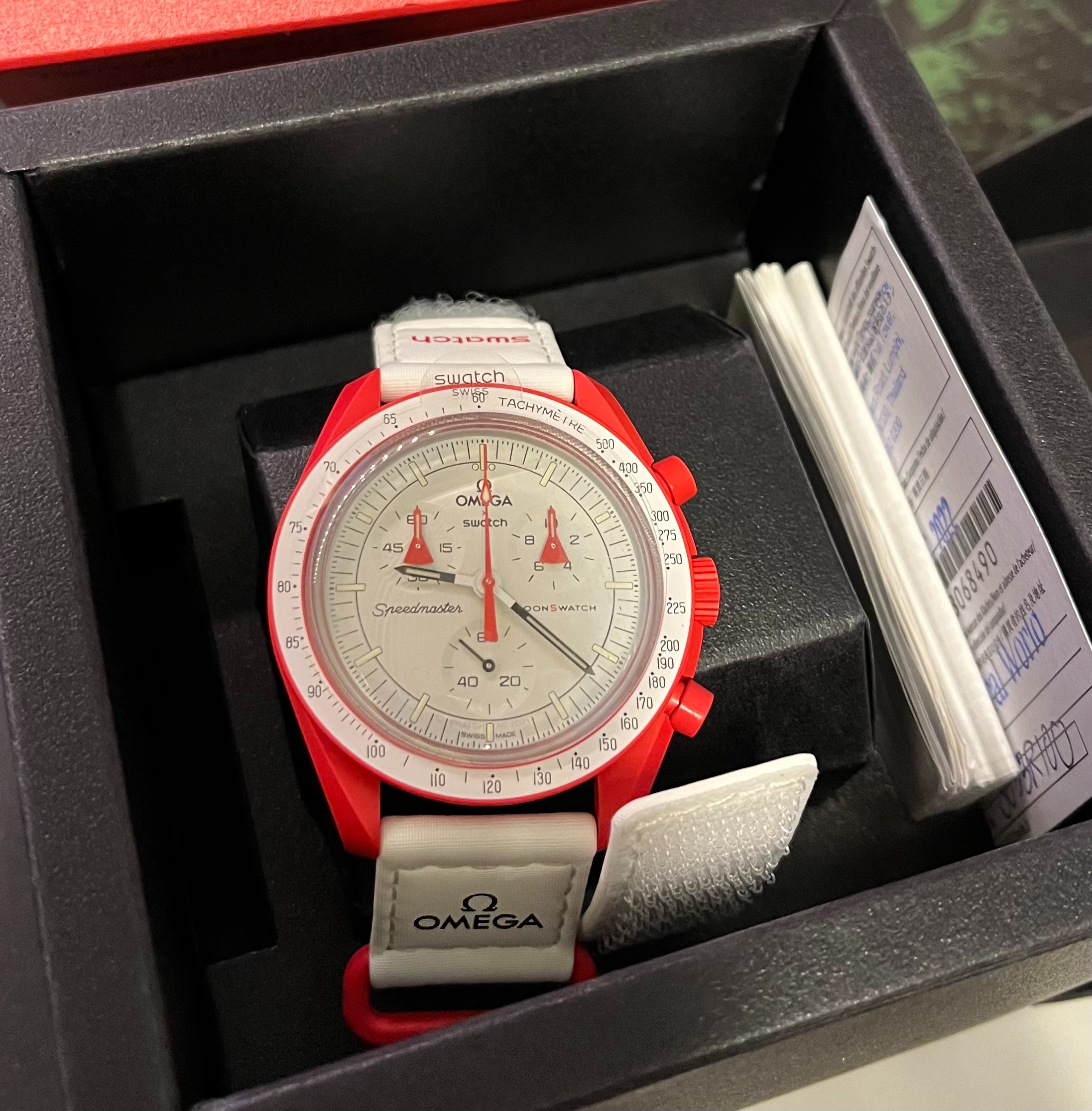 Swatch Omega Mission To Mars, Luxury, Watches on Carousell