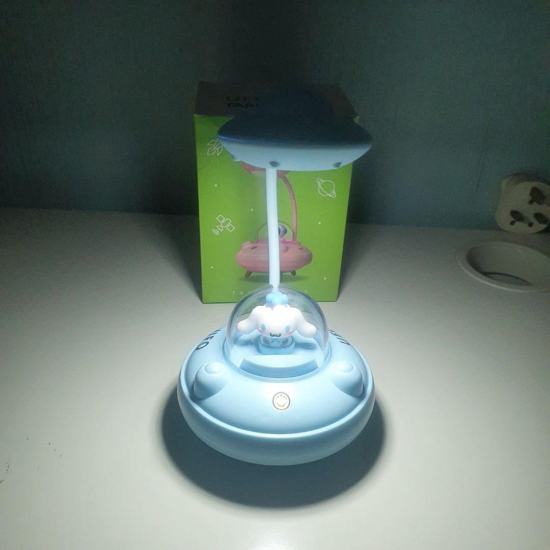 Table Lamp Study UFO Sanrio Cinnamoroll Design, Furniture & Home Living ...