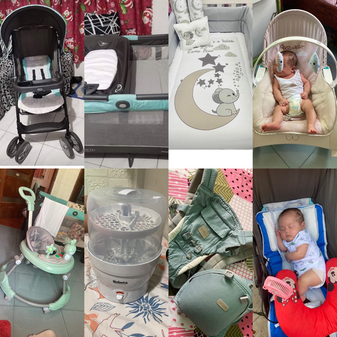 TAKE ALL (baby crib, stroller rocker , walker, sterilizer ,carrier ...