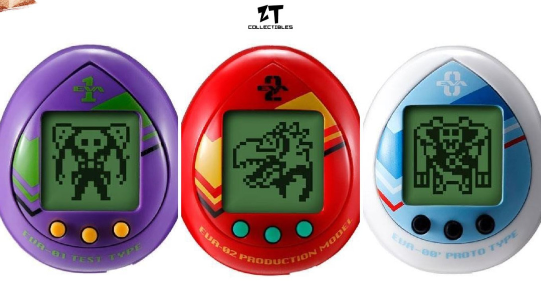 Tamagotchi Regular Egg-shaped Battle Weapon EVAcchi Asuka / EVAcchi Rei ...